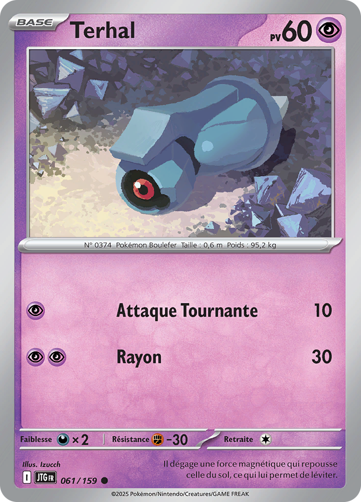 Terhal (Écarlate et Violet Aventures Ensemble 061) — Poképédia