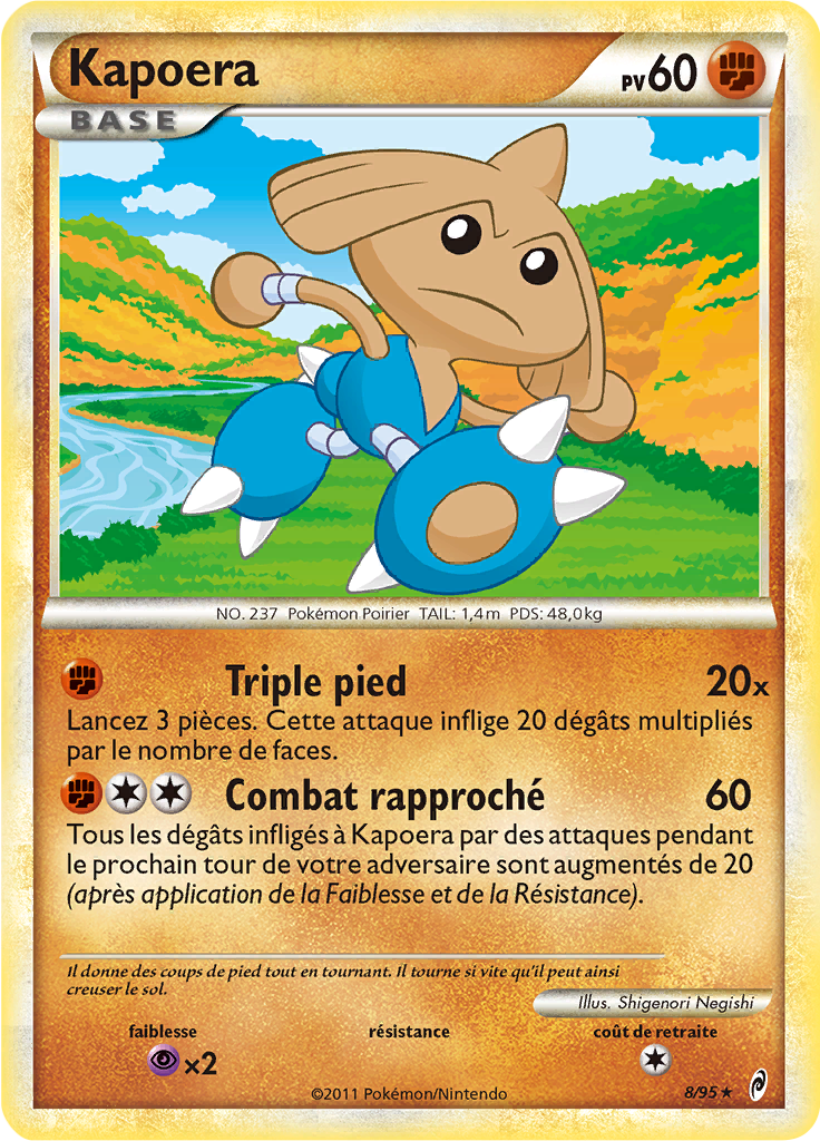 Kapoera (L'Appel des Légendes 8) — Poképédia