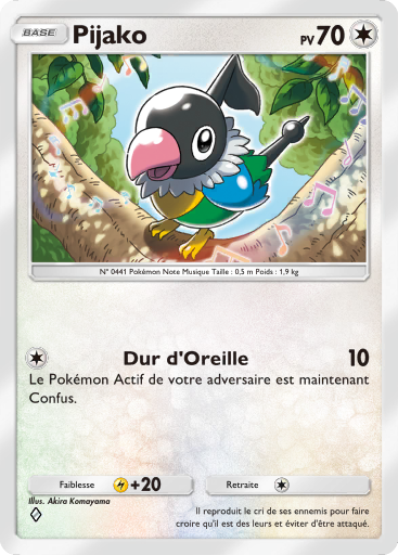 Pijako (La Clairière d'Évoli 060) — Poképédia
