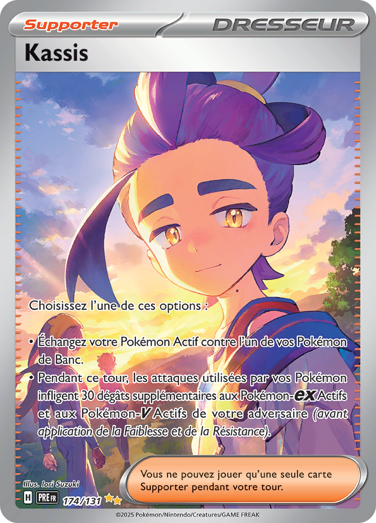 Kassis (Écarlate et Violet Évolutions Prismatiques 174) — Poképédia