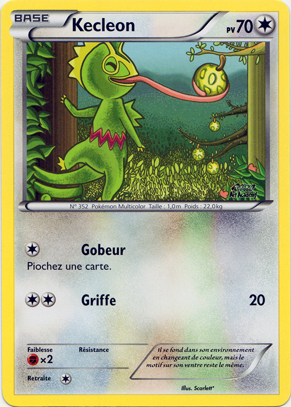 Kecleon (Pokémon Art Academy Competition) — Poképédia