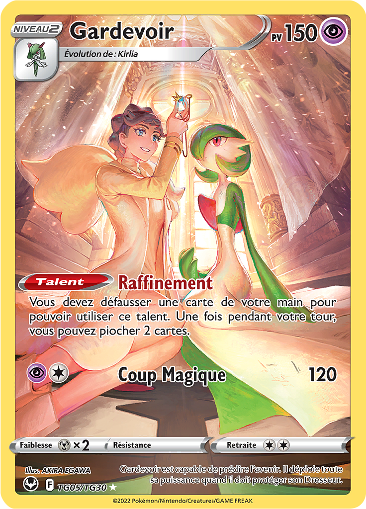 Gardevoir (Épée et Bouclier Tempête Argentée TG05) — Poképédia
