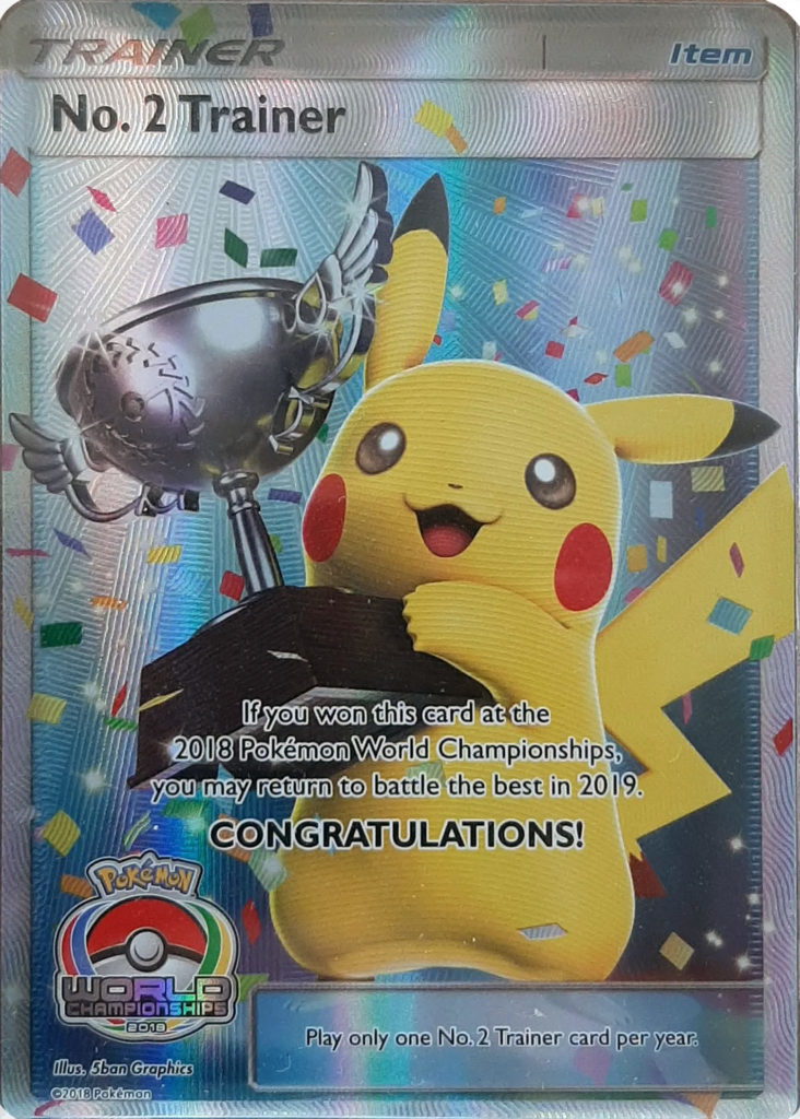 No. 2 Trainer (World Championships 2018) — Poképédia