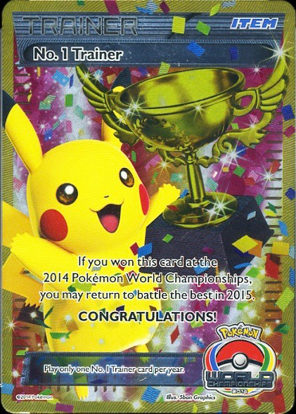 No. 1 Trainer (World Championships 2014) — Poképédia