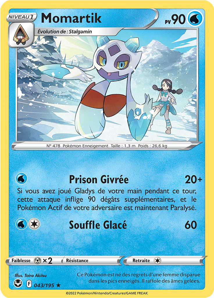 Momartik (Épée et Bouclier Tempête Argentée 043) — Poképédia