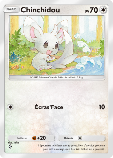 Chinchidou (La Clairière d'Évoli 062) — Poképédia