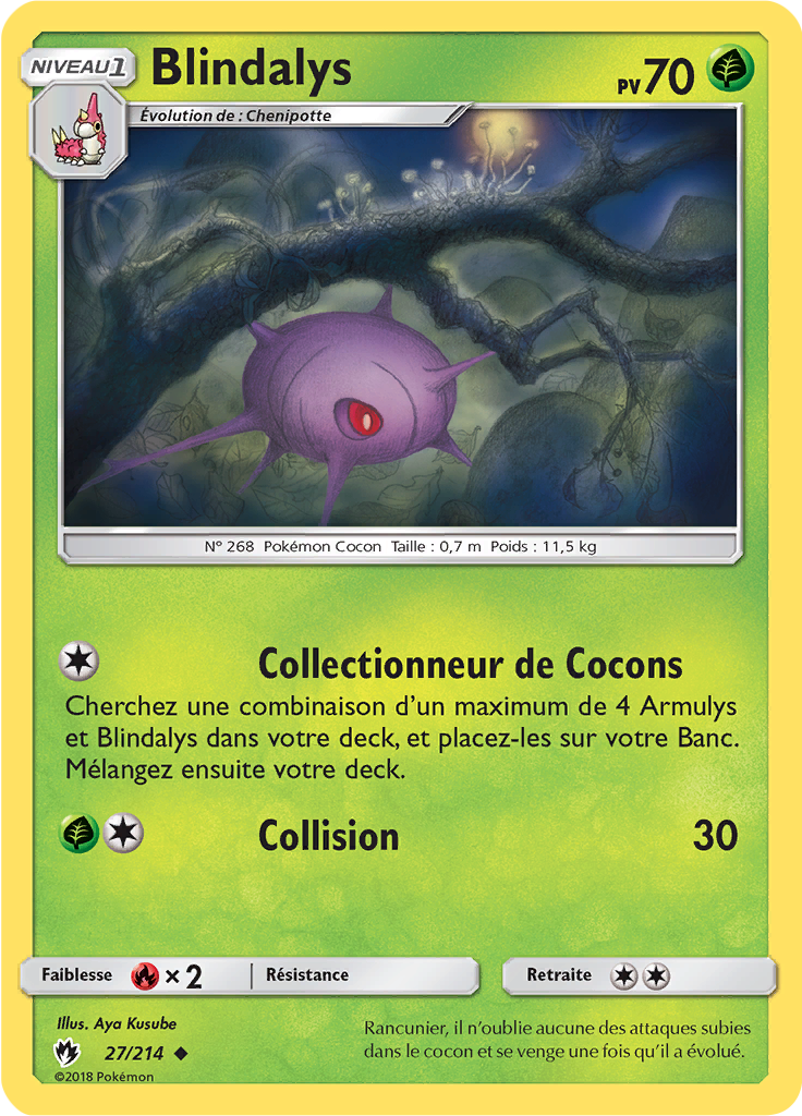 Blindalys (Soleil et Lune Tonnerre Perdu 27) — Poképédia