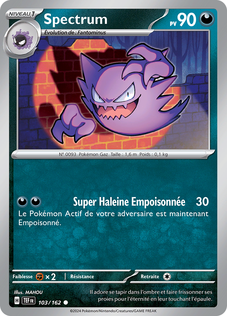Spectrum (Écarlate et Violet Forces Temporelles 103) — Poképédia