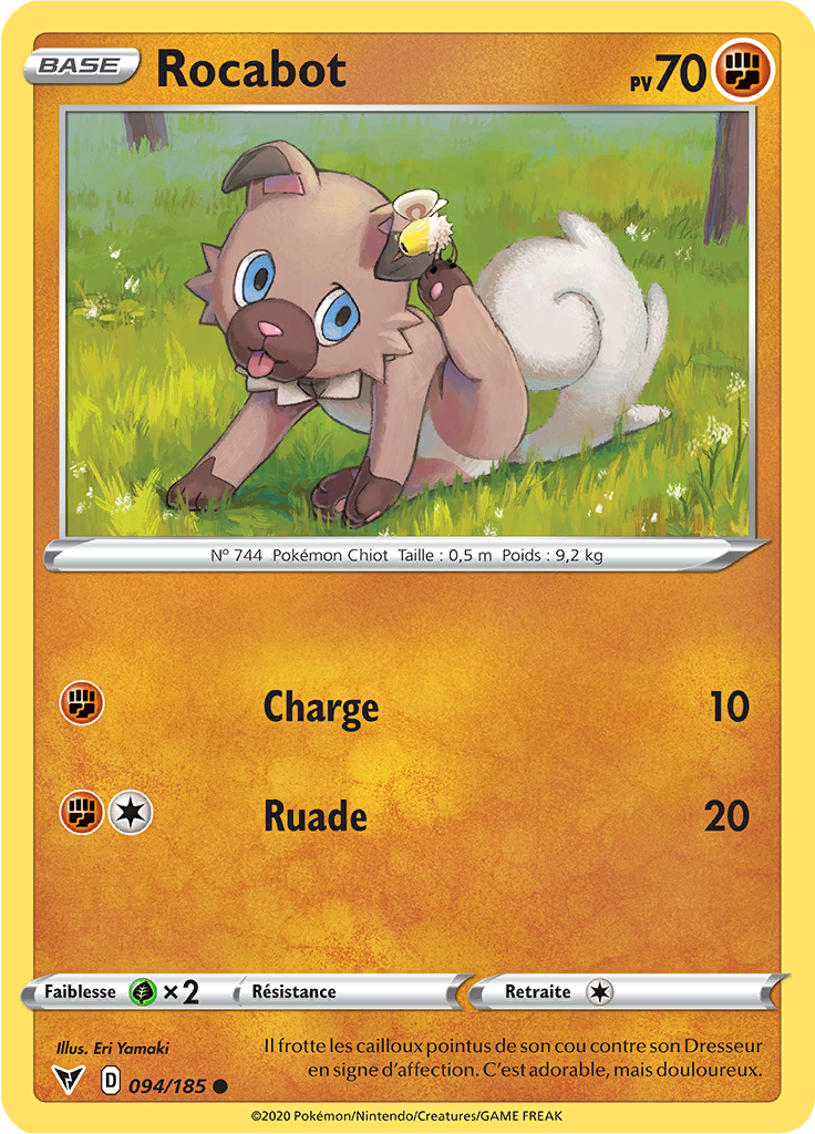 Rocabot (Épée et Bouclier Voltage Éclatant 094) — Poképédia