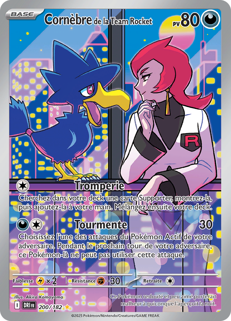 Cornèbre de la Team Rocket (Écarlate et Violet Rivalités Destinées 200 ...