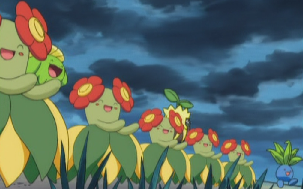 Fichier:AG124 - Joliflor, Floravol, Tournegrin et Mystherbe.png — Poképédia