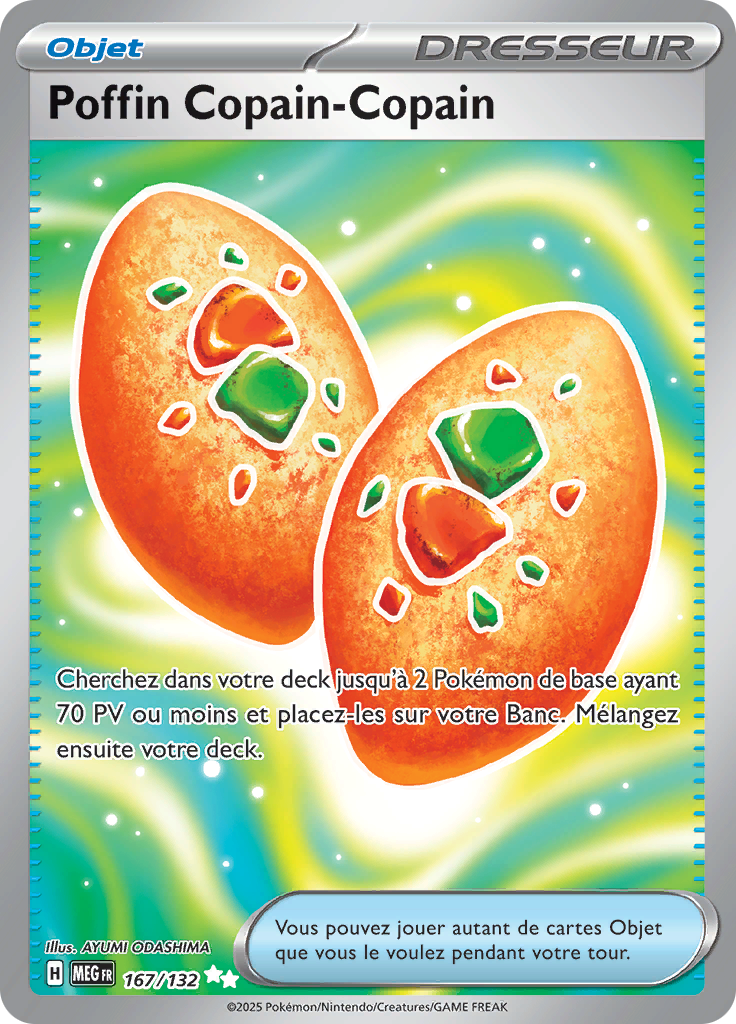 Poffin Copain-Copain (Méga-Évolution 167) — Poképédia