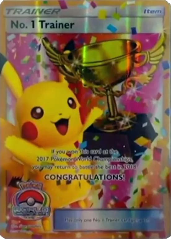 No. 1 Trainer (World Championships 2017) — Poképédia
