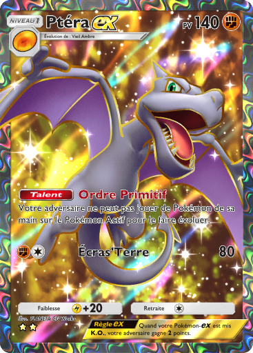 Ptéra-ex (L'Île Fabuleuse 078) — Poképédia