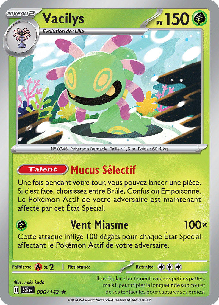 Vacilys (Écarlate et Violet Couronne Stellaire 006) — Poképédia
