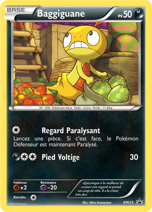 Baggiguane (Promo BW 25) — Poképédia