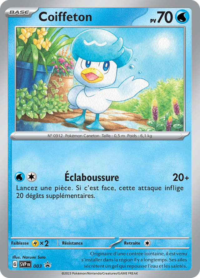Coiffeton (Promo SV 003) — Poképédia