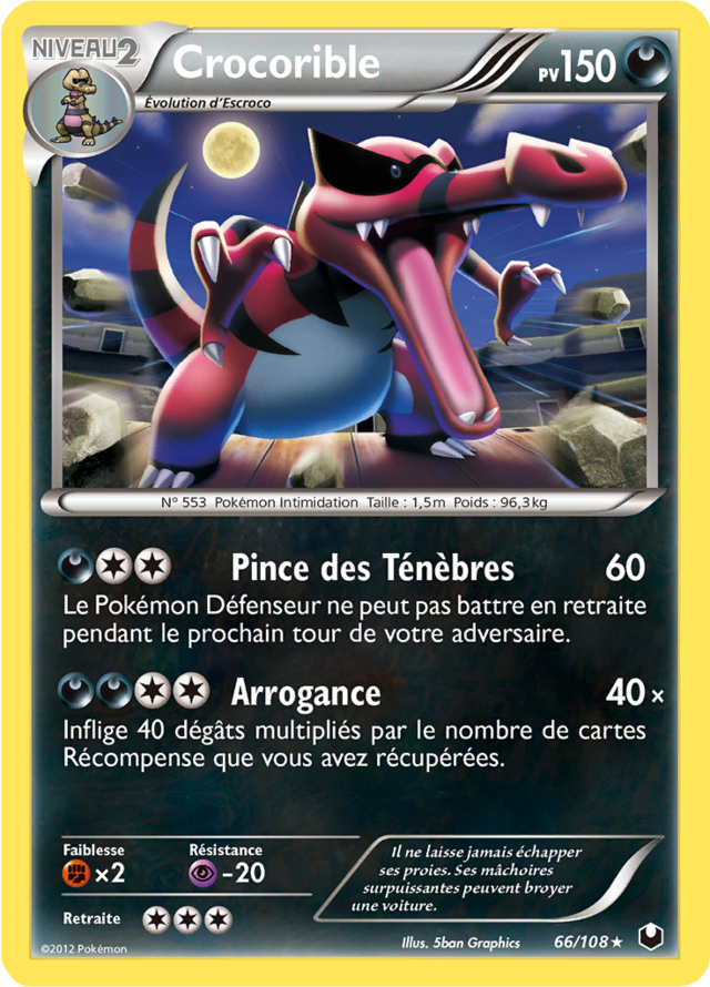 Crocorible (Noir & Blanc Explorateurs Obscurs 66) — Poképédia