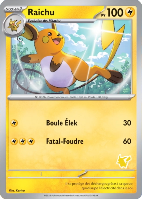 Raichu (Mon premier combat Pikachu) — Poképédia