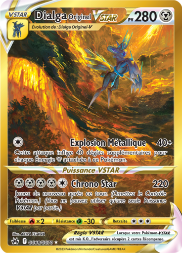Dialga Originel-VSTAR (Zénith Suprême GG68) — Poképédia