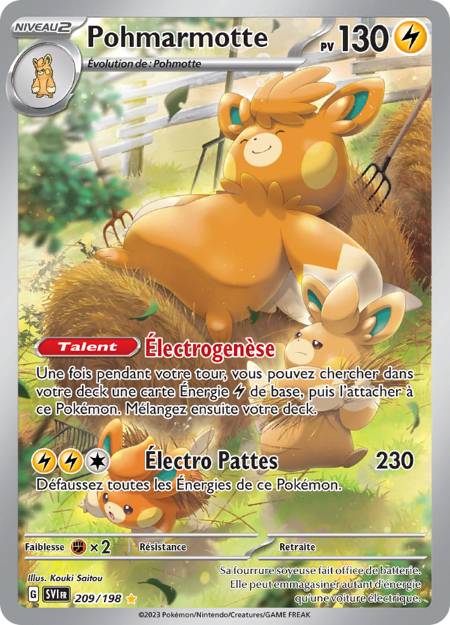 Pohmarmotte (Écarlate et Violet 209) — Poképédia