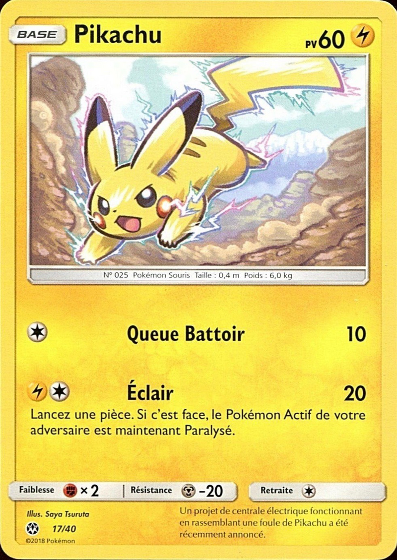 Pikachu (Collection McDonald's 2018 (France) 17) — Poképédia