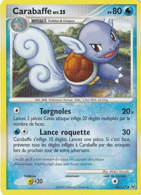 Carabaffe (Platine 65) — Poképédia