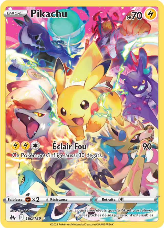 Pikachu (Zénith Suprême 160) — Poképédia