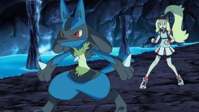 Lucario de Cornélia — Poképédia