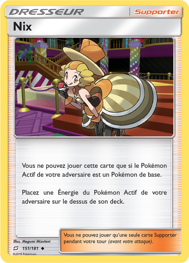 Nix (Soleil et Lune Duo de Choc 151) — Poképédia