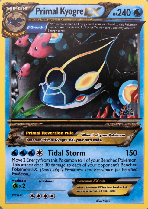 Primal Kyogre-EX (Pokémon Art Academy Competition) — Poképédia