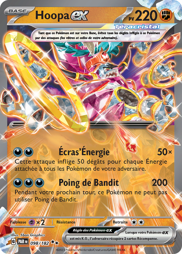 Hoopa-ex (Écarlate et Violet Faille Paradoxe 098) — Poképédia