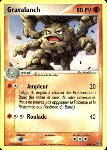 Gravalanch (EX Dragon 30) — Poképédia