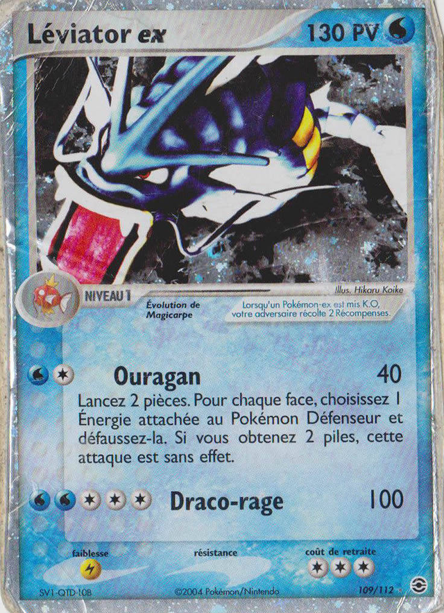 Léviator ex (EX Rouge Feu & Vert Feuille 109) — Poképédia