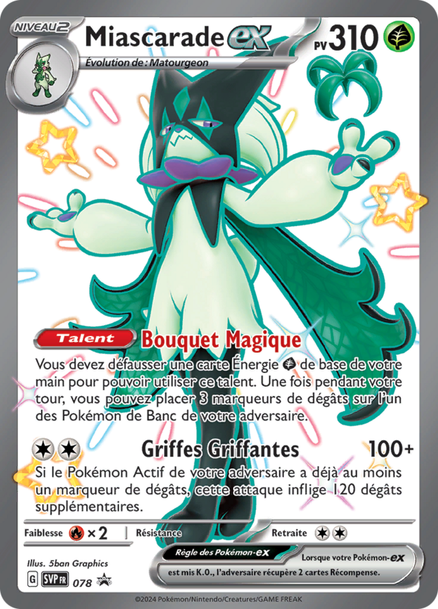 Miascarade-ex (Promo SV 078) — Poképédia