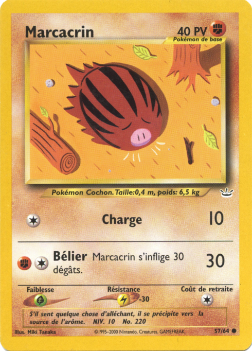 Marcacrin (Neo Revelation 57) — Poképédia