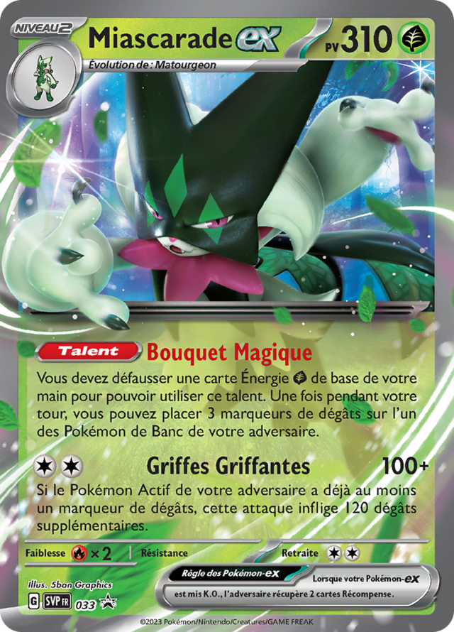 Miascarade-ex (Promo SV 033) — Poképédia
