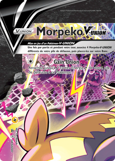 Morpeko-V-UNION (Promo SWSH 287-290) — Poképédia