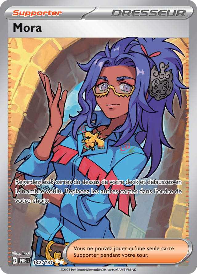 Mora (Écarlate et Violet Évolutions Prismatiques 142) — Poképédia