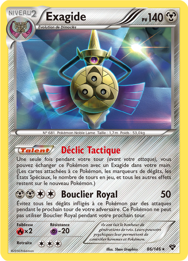 Exagide (XY 86) — Poképédia