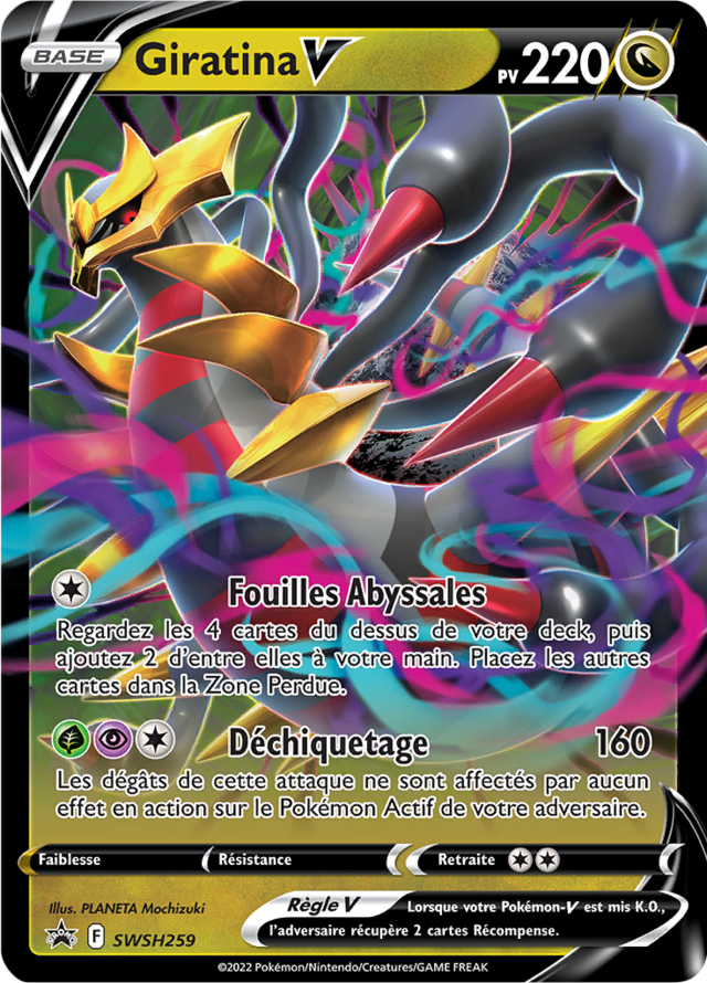 Giratina-V (Promo SWSH 259) — Poképédia