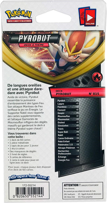 Pyrobut (deck) — Poképédia