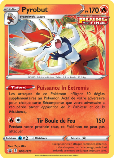 Pyrobut (Promo SWSH 278) — Poképédia