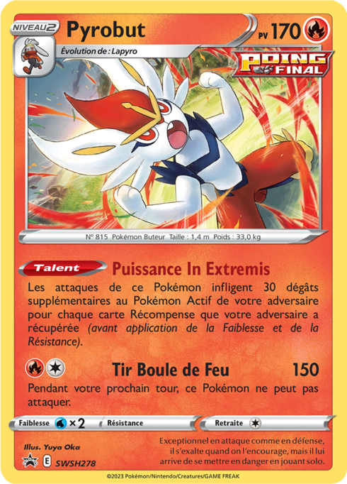 Pyrobut (Promo SWSH 278) — Poképédia