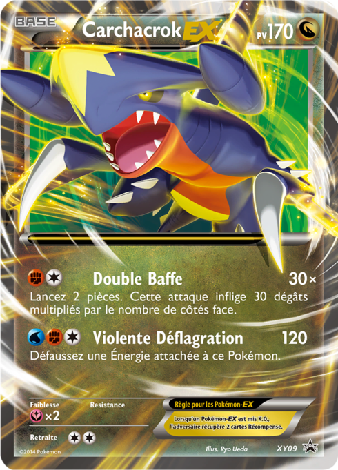 Carchacrok-EX (Promo XY 09) — Poképédia