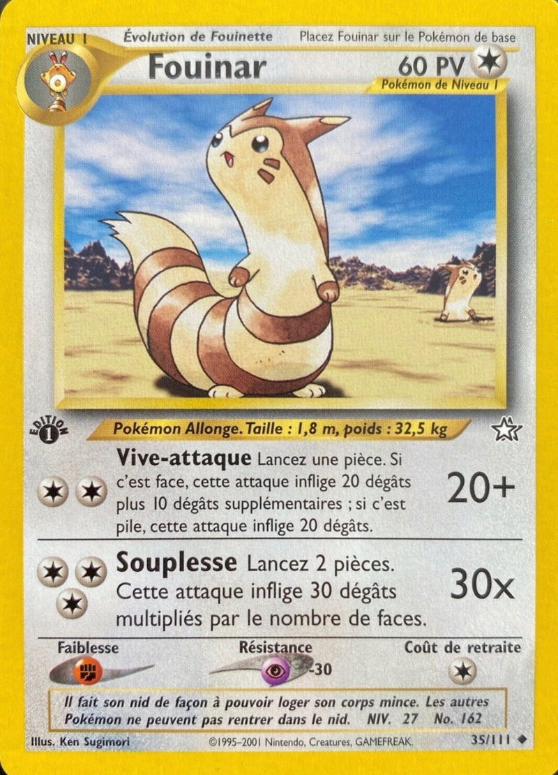 Fouinar (Neo Genesis 35) — Poképédia