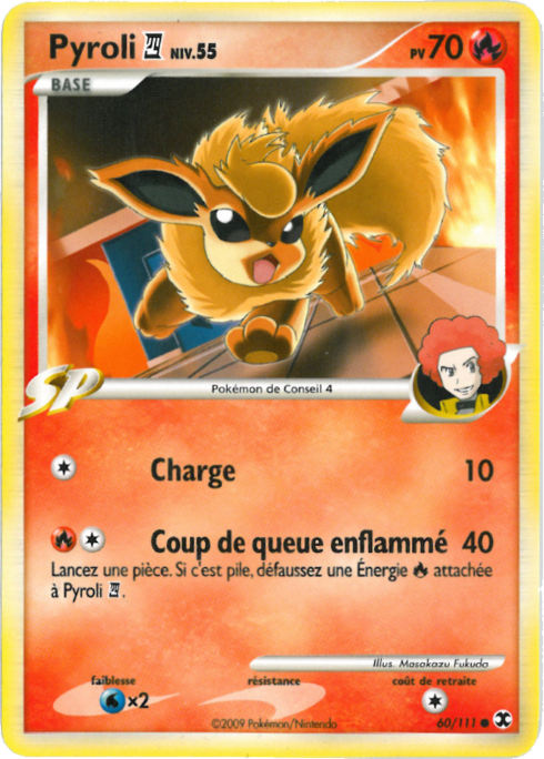 Pyroli 4 (Platine Rivaux Émergeants 60) — Poképédia