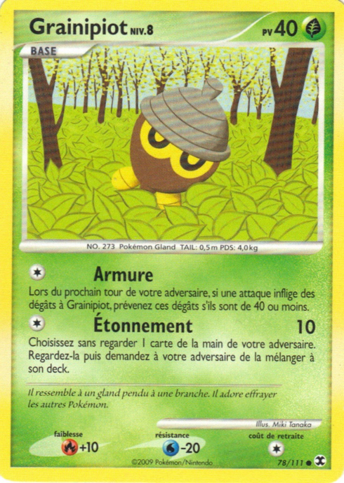 Grainipiot (Platine Rivaux Émergeants 78) — Poképédia