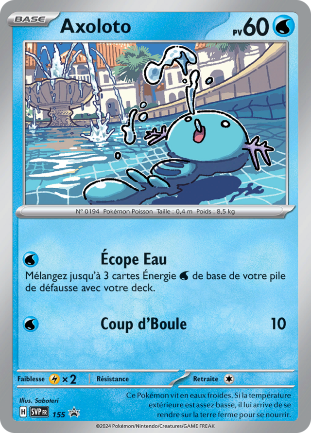 Axoloto (Promo SV 155) — Poképédia