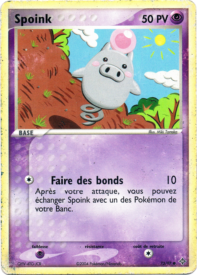 Spoink (EX Dragon 73) — Poképédia